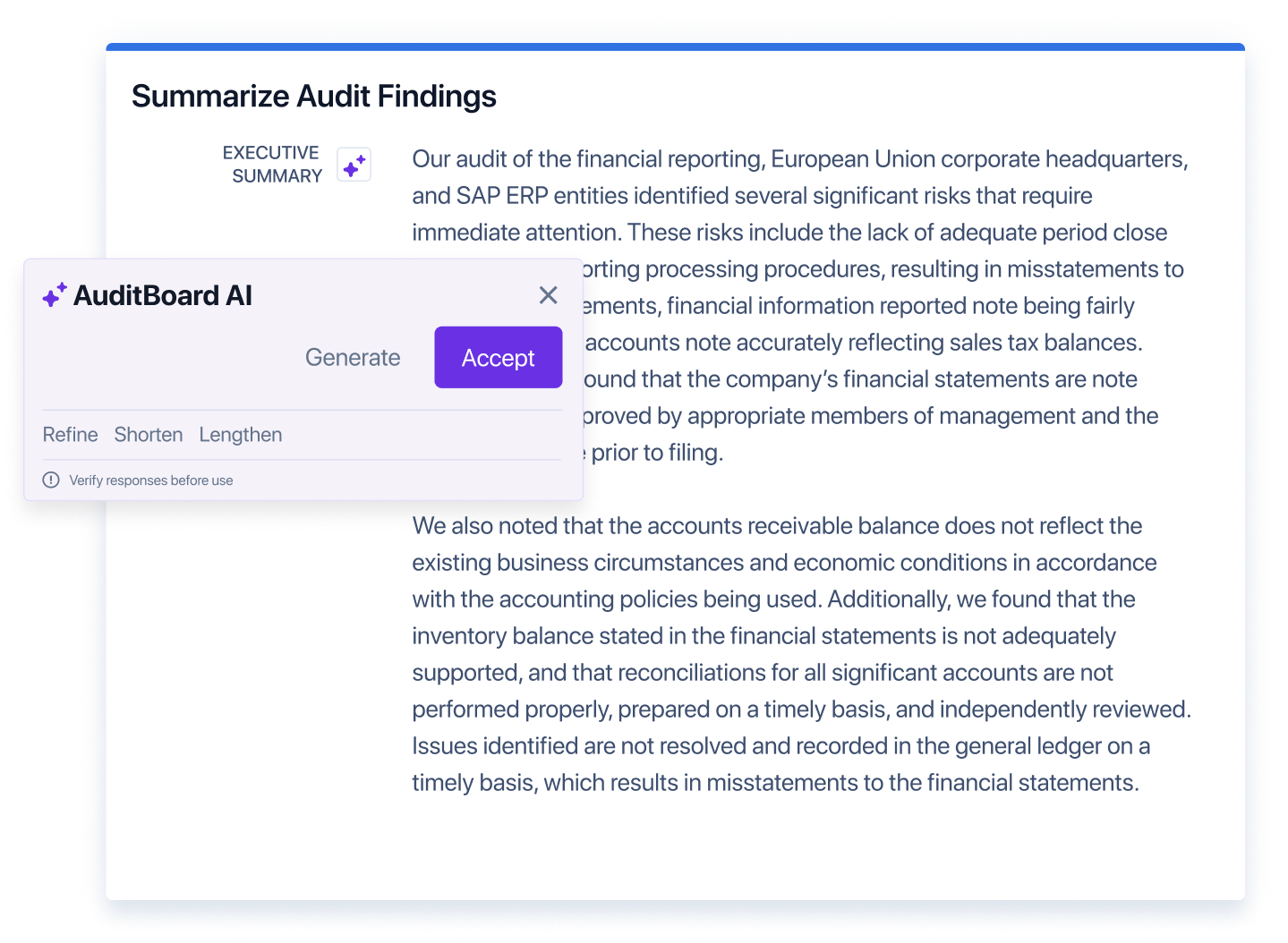 AuditBoard OpsAudit Live
